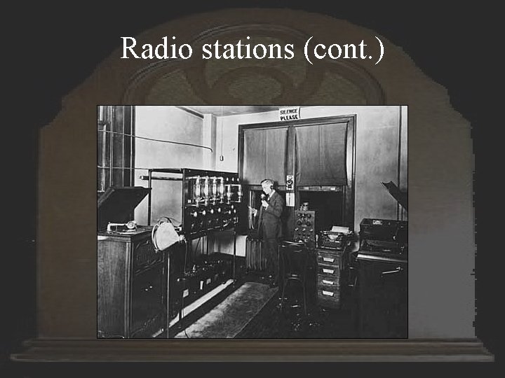 Radio in the 1920s Michael W The beginning