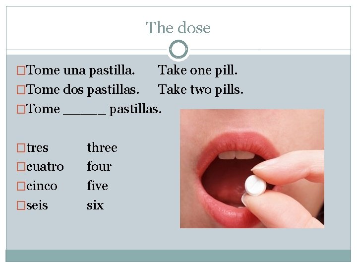 Comunicacin Bsica en Espaol CON EL PACIENTE EN