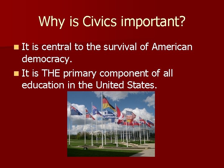 Chapter 5 Young Political Scientists Political Science Civics