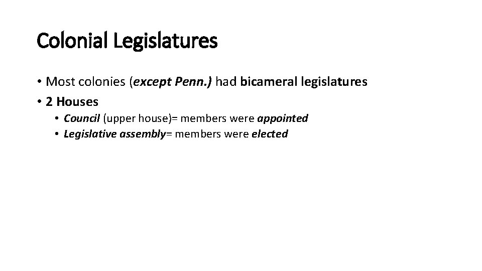 Origins of American Government UNIT 2 Influences on