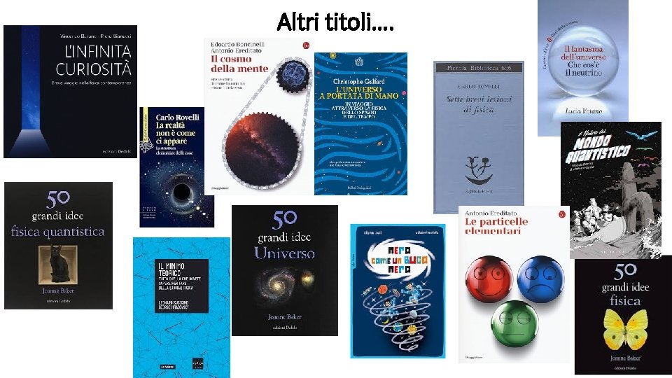 Qualche suggerimento di lettura Tullio Basaglia Scientific Information