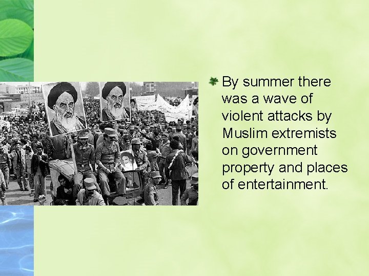 Iranian Revolution History 12 Ms Leslie What is
