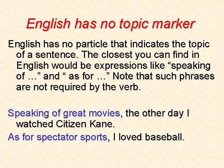 Syntax of Japanese Ling 200 Japanese todays plan