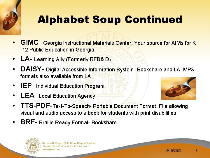 Getting and Using Accessible Instructional Materials AIMS What