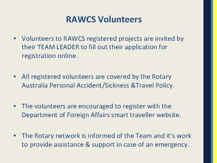 What is RAWCS Rotary An Australian Multi District