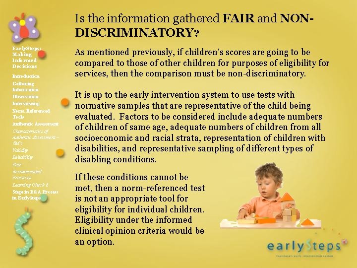 Early Steps Making Informed Decisions Introduction Gathering Information