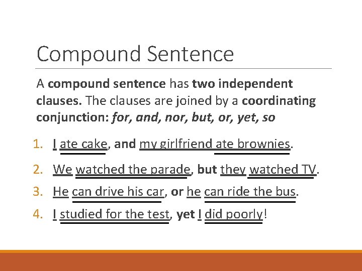 Packet 4 Sentence Types NAME BASIC ENGLISH 090