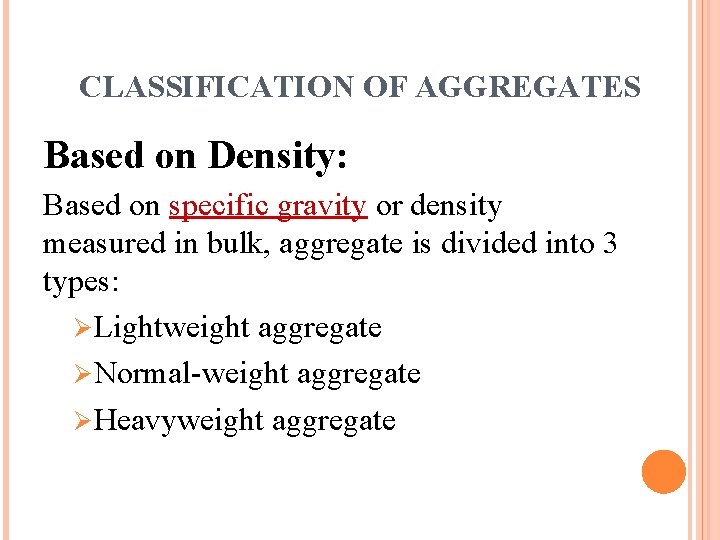 AGGREGATES BMC 3 rd A DEFINITION Construction aggregate