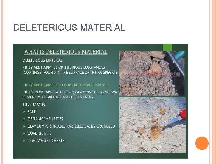 AGGREGATES BMC 3 rd A DEFINITION Construction aggregate