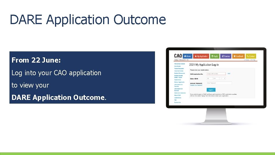DARE Disability Access Route to Education School Presentation