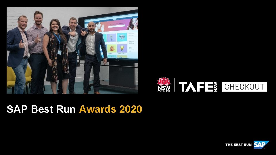 SAP Best Run Awards 2020 Highlight The Award