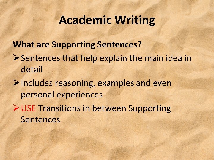 ACADEMIC WRITING 22 nd September 2020 Academic Writing