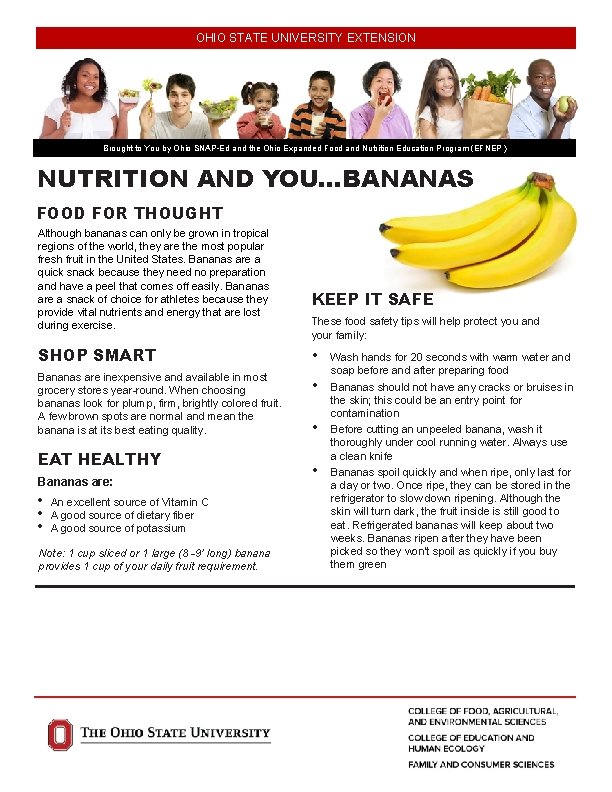 OHIO STATE UNIVERSITY EXTENSION Brought to You by