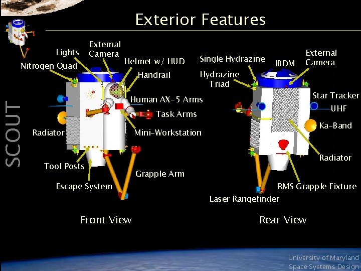SCOUT HumanRobot Hybrids for Deep Space EVA David