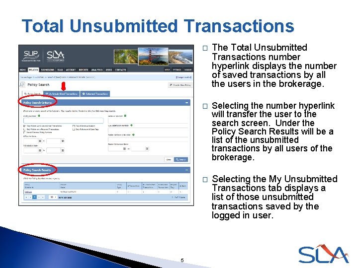 Introductory Guide to Surplus Line Information SLIP Enhanced