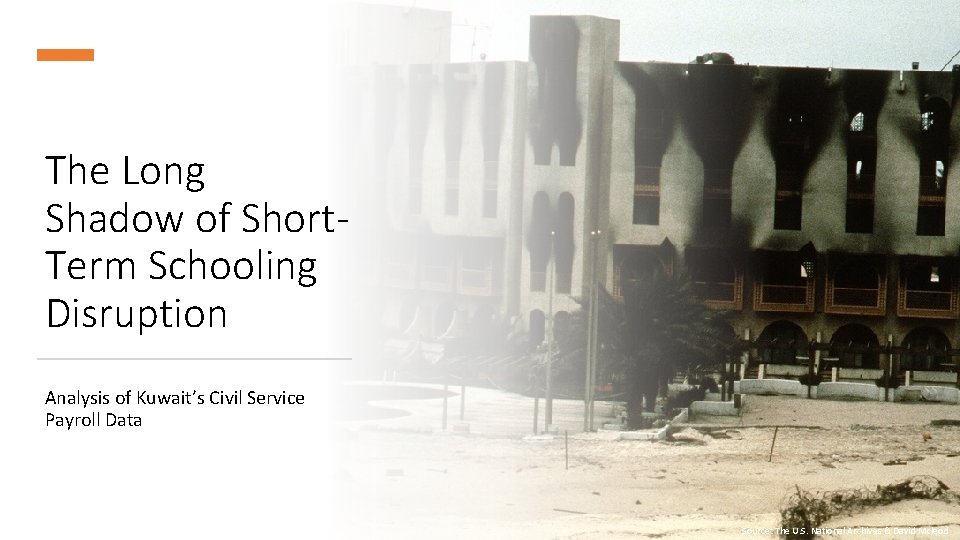 The Long Shadow of Short Term Schooling Disruption