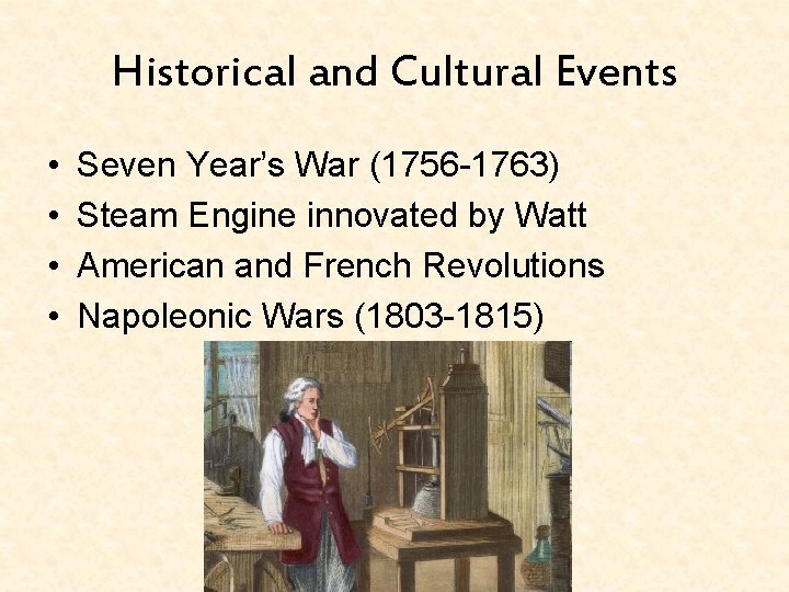 The Classical Era 1750 1820 Historical and Cultural