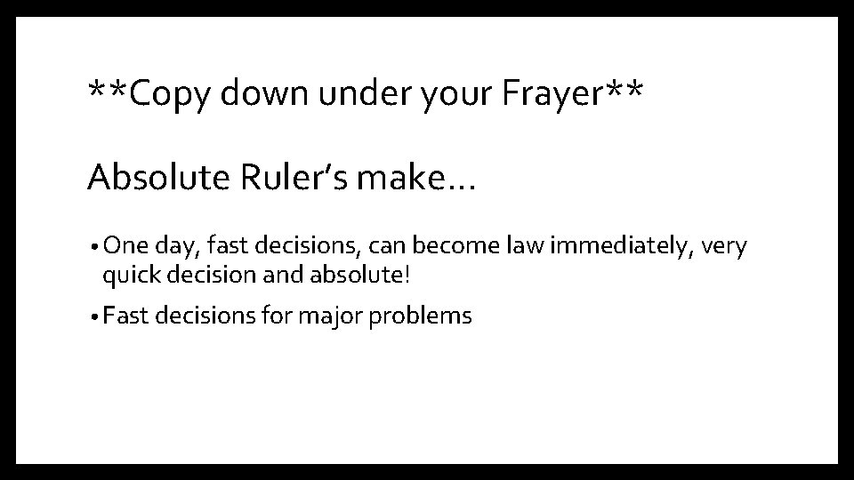 TAKE NOTES ON PG 61 Objective Identify what