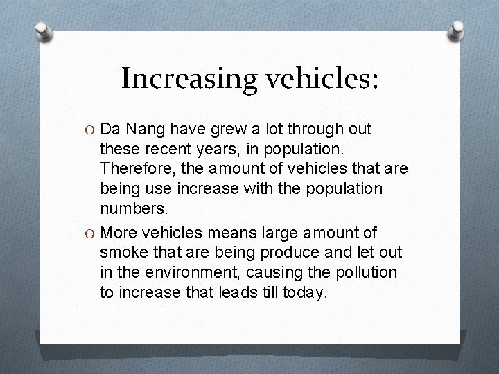 Air pollution in Danang Vietnam By Nina Trinh