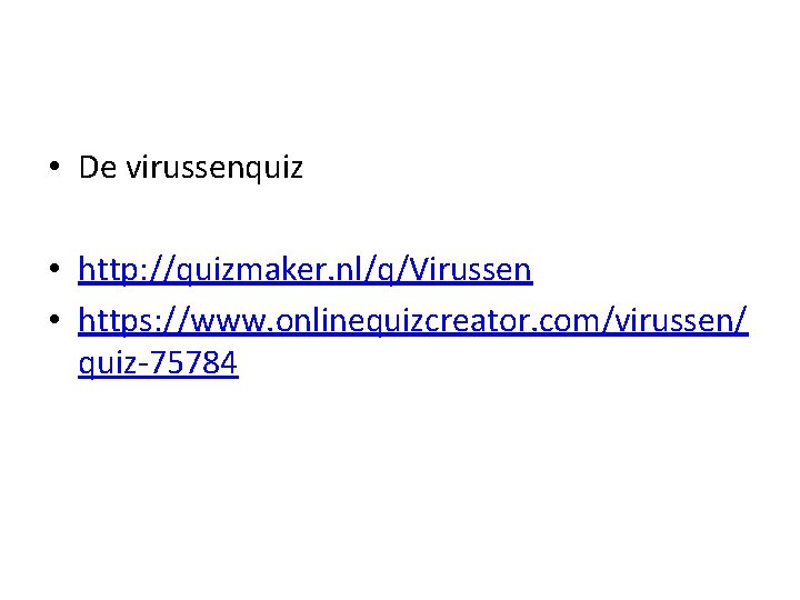 1 Bouw van virussen 1 Bouw van virussen