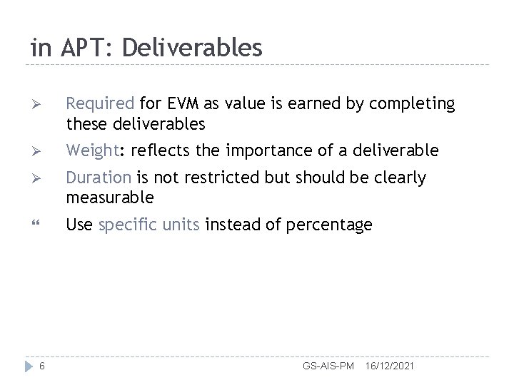 Activity Planning Tool EVM integration jurgen de jonghecern