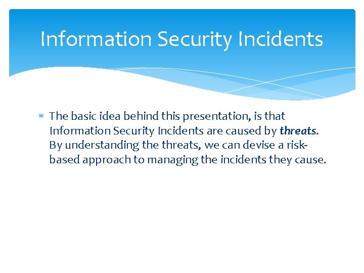 Managing Security Events 101 Matt Standart HBGary Information