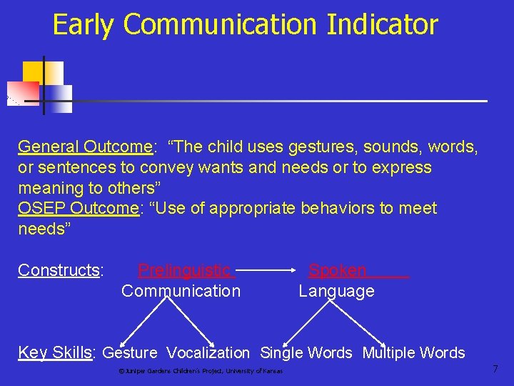 Measuring Intervention Results for Infants Toddlers and Preschoolers