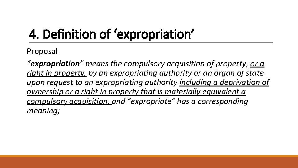 AGBIZ BUSA JOINT PRESENTATION ON THE EXPROPRIATION BILL