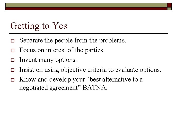 Negotiation Professor Robert W Cullen Fall 2007 Week
