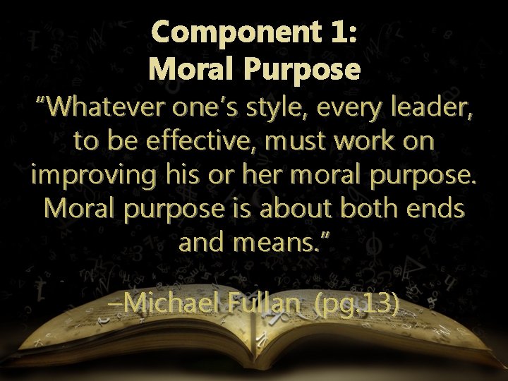 Leading in a Culture of Change By Michael