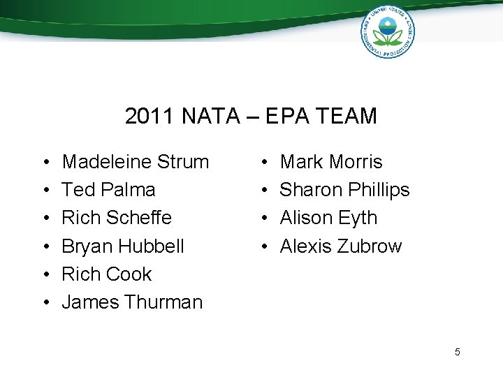 National Air Toxics Assessment NATA Approach GEOCAPE Workshop