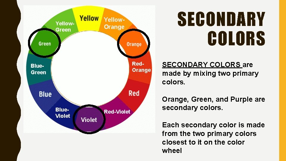 THE COLOR WHEEL ART PROJECT FOR 4 TH5
