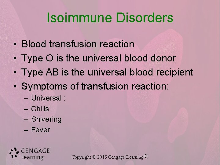 Unit II Common Diseases and Disorders of Body