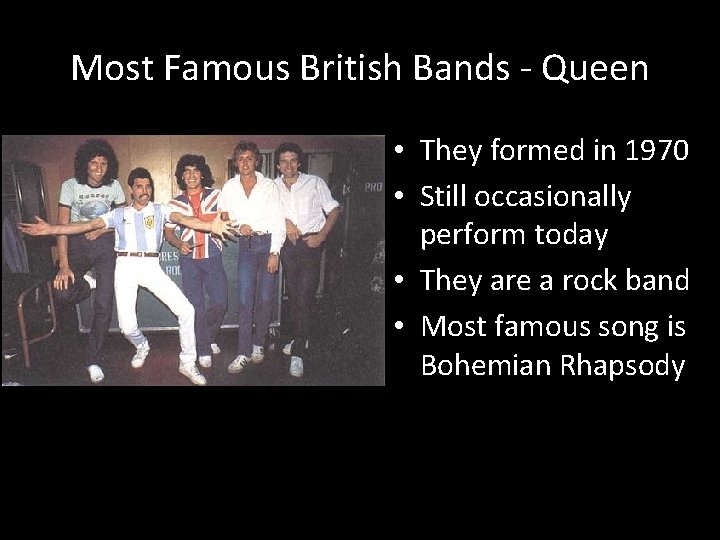 British Music Most Famous British Bands Queen They