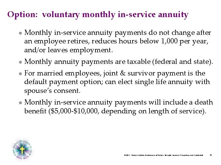 The Roman Catholic Archdiocese of Boston Pension Plan