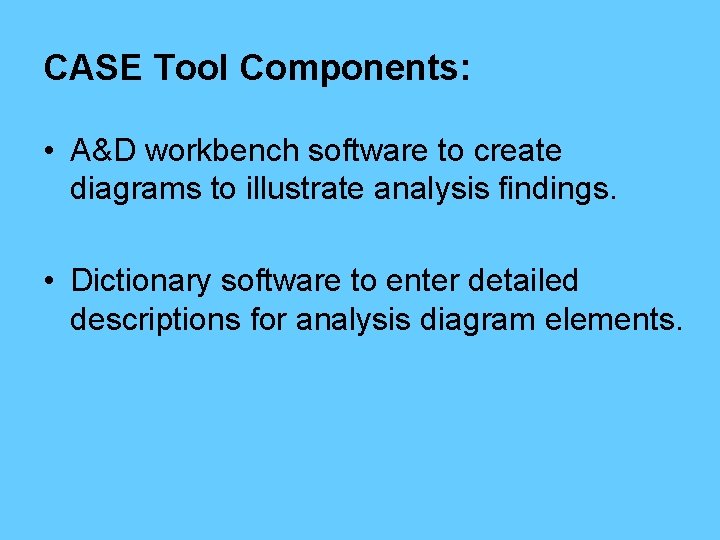 DFD Using a Case Tool Visible Analysts Yong