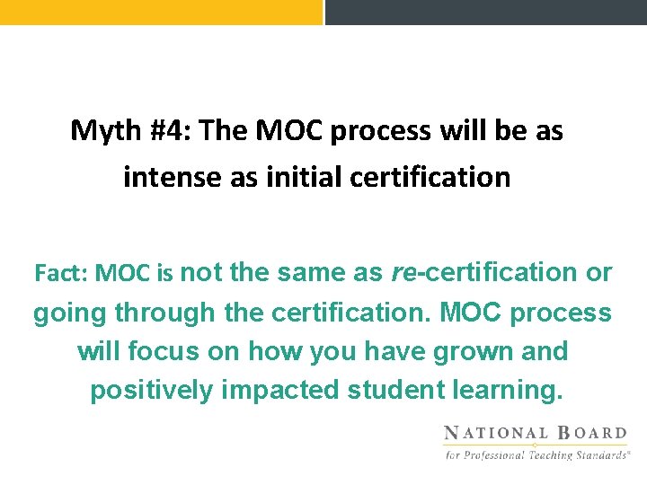 Maintenance of Certification Welcome In the chat box