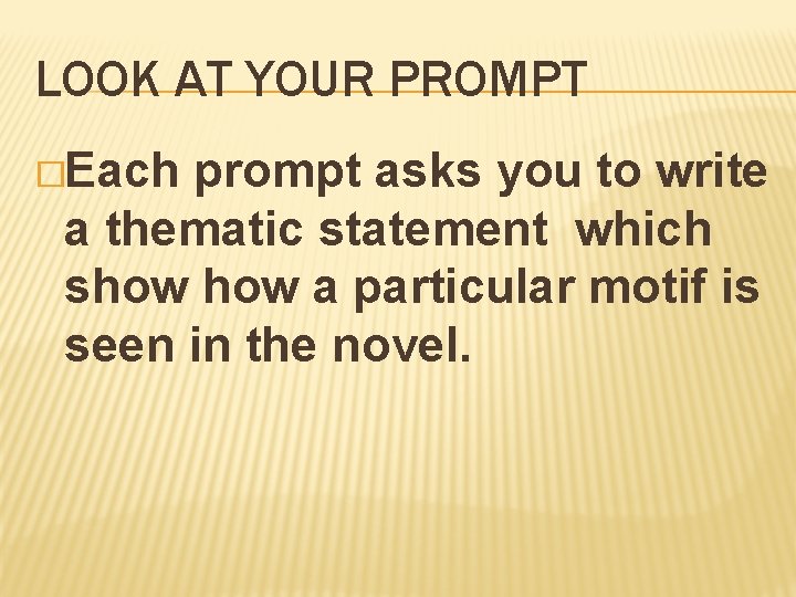 WRITING YOUR THESIS TODAY 1 Turn your homework