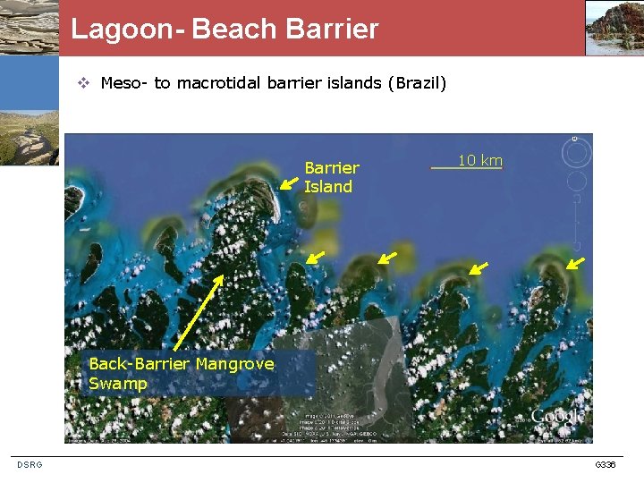 Depositional Environments Lec 5 Lagoonbeach barrier system DSRG