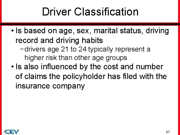 Objectives To become familiar with the common terminology