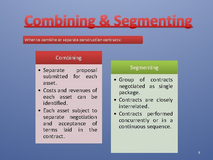 Accounting Standard 7 AS 7 Construction Contract 1