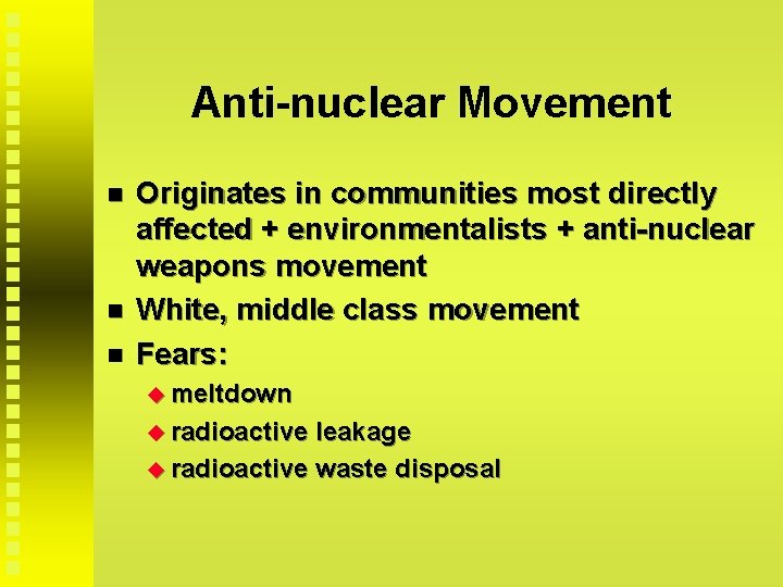 Energy Crises II Nuclear Power reading M Garza