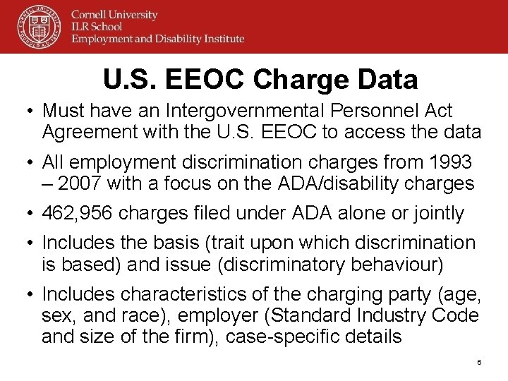 U S Employment Disability Discrimination Charges Implications for