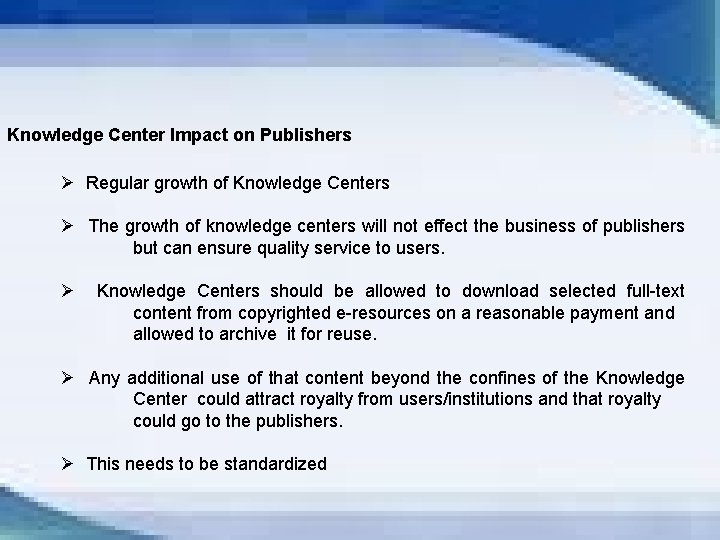 New Trends in Knowledge Organization Global Role of