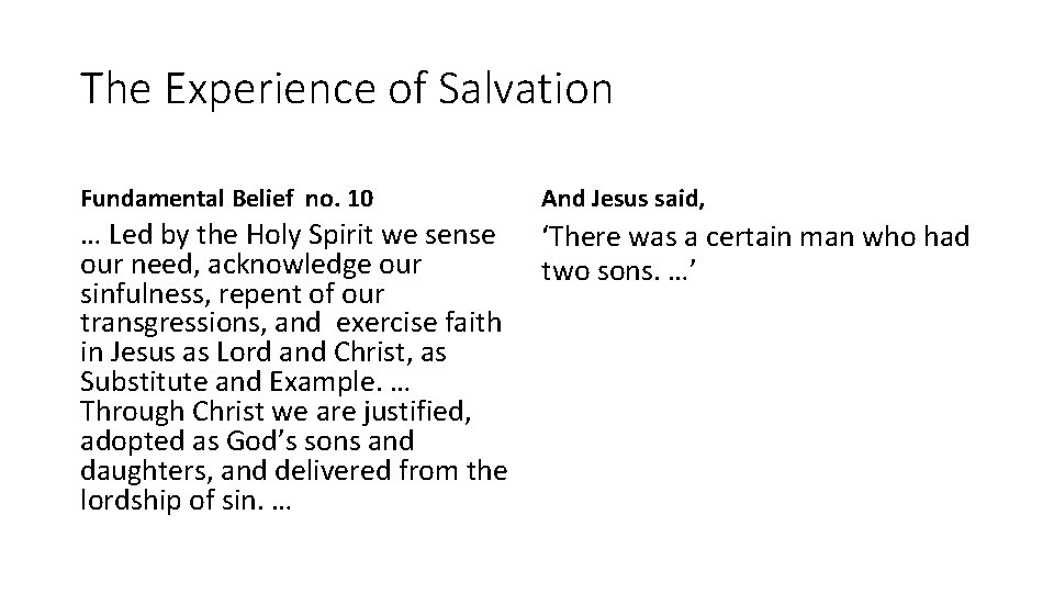 Understanding Bible Stories The Basics I The Experience