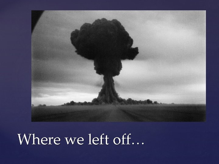 Cold War Competition The Arms Race the Space