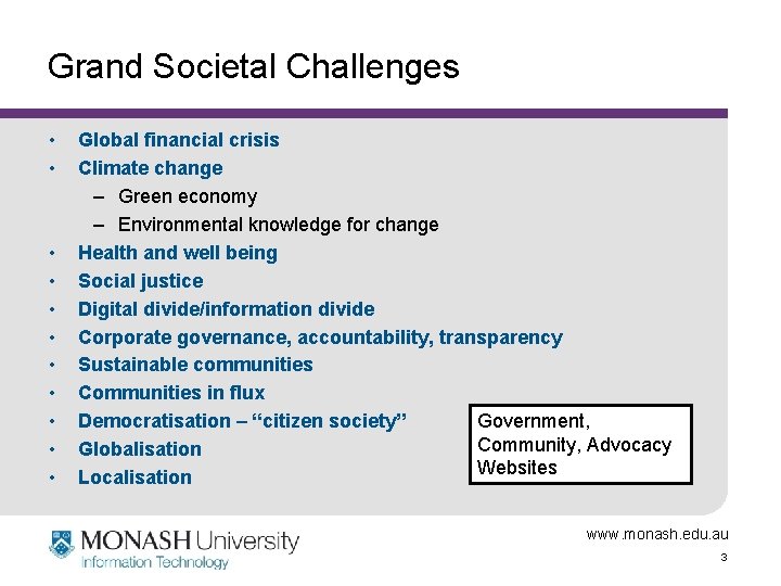 AERI 2011 Boston Grand Challenges in Archival Education