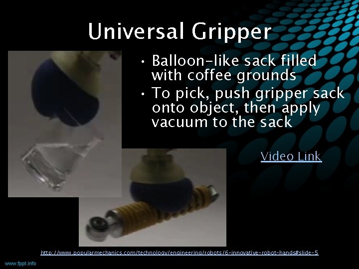 Robotic Hands Mimicking the Human Hand David French