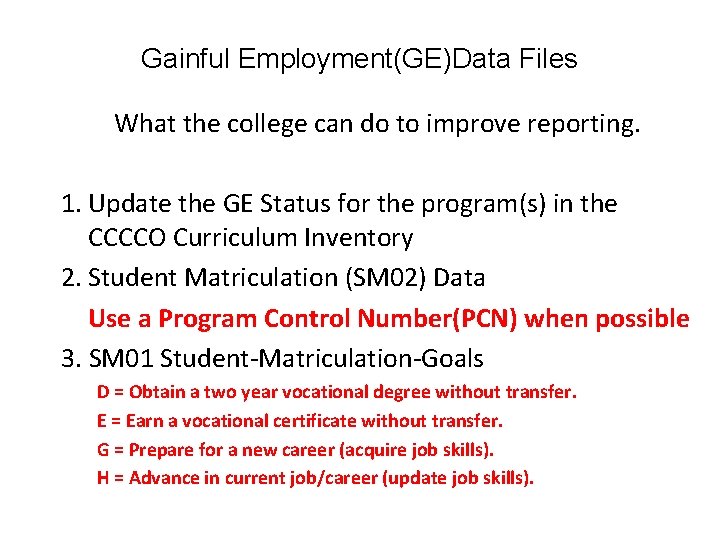 Welcome to the webinar Mechanics of Data Submission