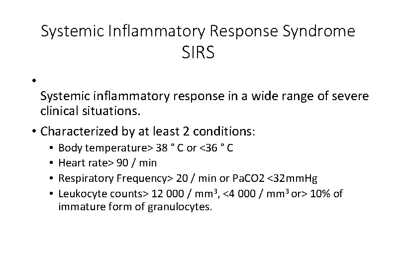 Immune Response to Bacterial Infection Imunopathology of Sepsis